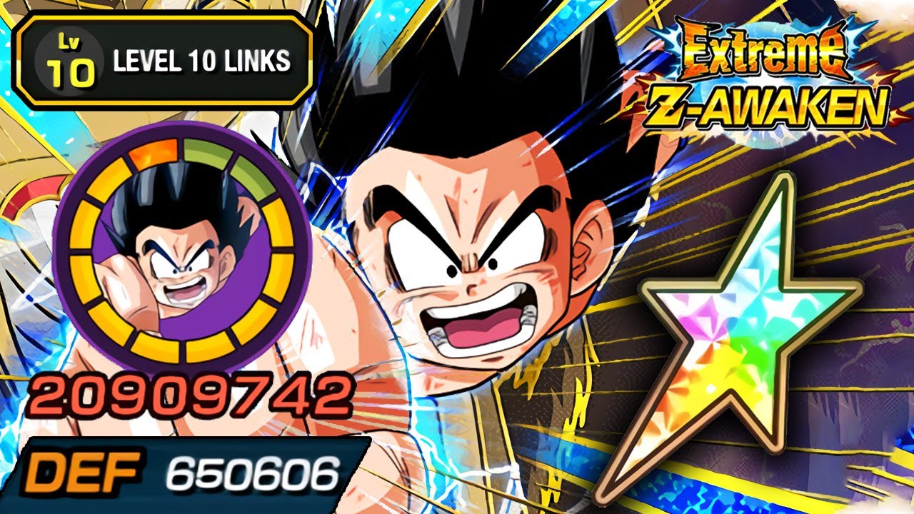 100% EZA INT KID GOKU LEVEL 10 LINKS SHOWCASE! Dragon Ball Z Dokkan ...
