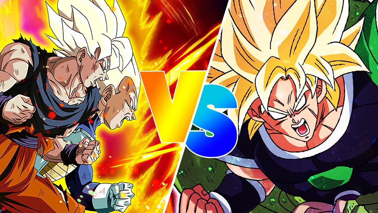 LR GOKU e VEGETA SSJ vs BROLY ULTIMATE RED ZONE! DBZ: DOKKAN BATTLE ITA ...
