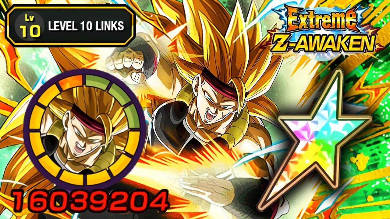 100 Eza Int Ssj3 Bardock Level 10 Links Showcase Dragon Ball Z Dokkan