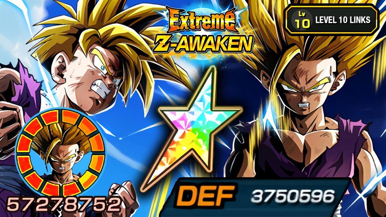 100% EZA AGL LR SSJ SSJ2 GOHAN LEVEL 10 LINKS SHOWCASE! Dragon Ball Z ...