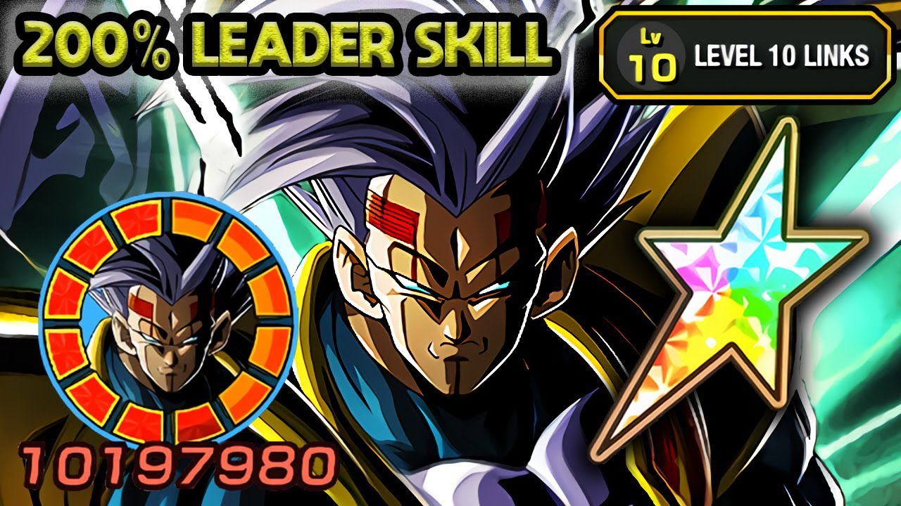 200% LEADER SKILL! 100% LR BABY LEVEL 10 LINKS SHOWCASE! Dragon Ball Z ...